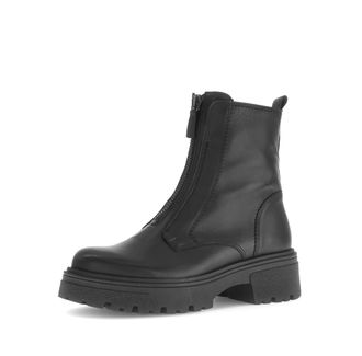 Gabor Damen Chelsea Boots, Frauen Stiefeletten,Best Fitting,uebergangsschuhe,uebergangsstiefel,Schlupfstiefel,schwarz(Altsilber),37.5 EU / 4.5 UK