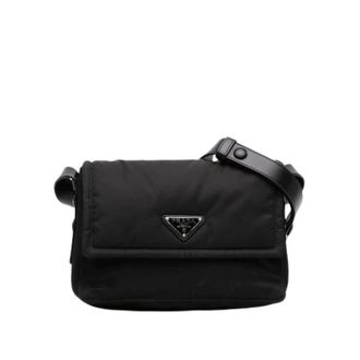Prada Sac bandouli&egrave;re vintage doccasion - Femme - Pre-owned - Noir - Taille: ONE Size