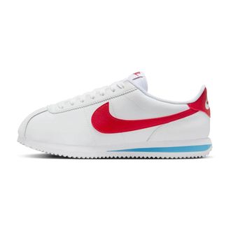 Nike Femme, Chaussures, Blanc, Taille: 43 EU Cortez Leather