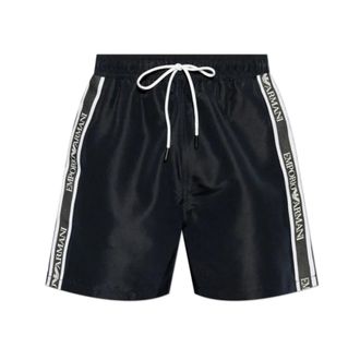 Emporio Armani Homme, Maillots de bain, Noir, Taille: S Eagle Line Maillots de bain