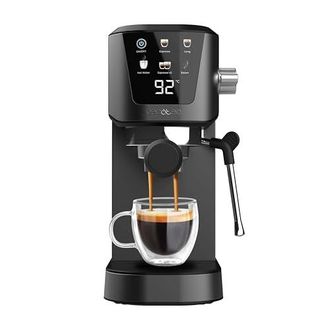 Cecotec Express-Kaffeemaschine f&uuml;r Espresso und Cappuccino Cafelizzia 20 Touch. 1350W, 20 bar, Touchscreen, Zerst&auml;uber, Wassertank 1 l, Thermoblock, Tassenw&auml;r