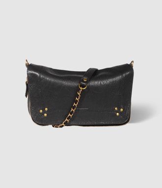 Jerome Dreyfuss Sac Bobi S Cuir Noir