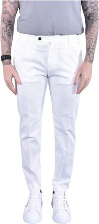 Eleventy Homme, Pantalons, Blanc, Taille: W34 Pantalon Chino