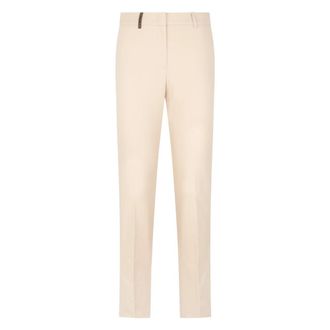 PESERICO Straight Pants - - Trousers - Damen - Beige - M