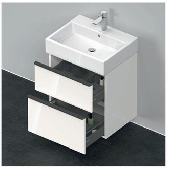 Duravit D-Neo, Waschtischunterbau wandh&auml;ngend, Breite 584 x Tiefe - Duravit