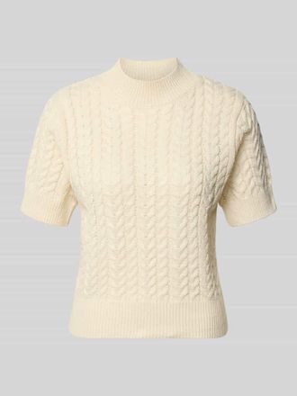 Mango Pullover mit kurzem &Auml;rmel-Strickdesign