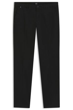 BOSS Herren Crigan3-D Regular-Fit Chino aus elastischer Baumwoll-Gabardine Schwarz001 94