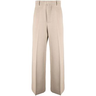 Ami Wide Hosen - - Trousers - Damen - Beige - M