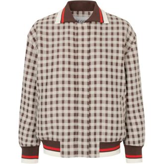 Stine Goya Femme, Vestes, Brun, Taille: 38 FR Veste Bomber &agrave; Col