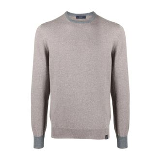 Fay Beige Strickkollektion - - Knitwear - Herren - Beige - 3XL