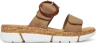 Rieker Pantoletten V2392-62 Beige