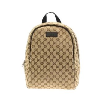 Gucci Pre-owned Vintage Backpack - Femme - Pre-owned - Beige - Taille: ONE Size