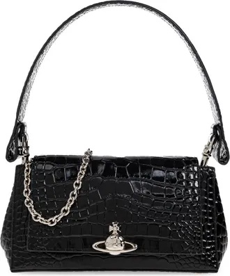 Vivienne Westwood Femme, Sacs, Noir, Taille: ONE Size Sac bandouli&egrave;re moyen Hazel