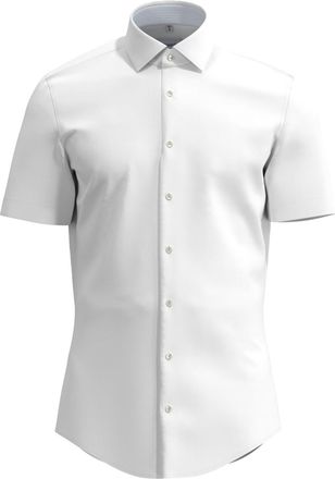 Seidensticker Herren Business Hemd Shaped 1/2 Kentkragen Bügelfrei 100% Baumwolle