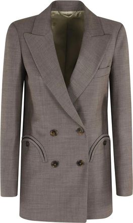 Blaz&eacute; Milano Femme, Vestes, Brun, Taille: 42 FR Everyday Blazer Aile