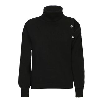 Blanca Vita Femme, Pulls, Noir, Taille: 40 FR Cashmere Tricots