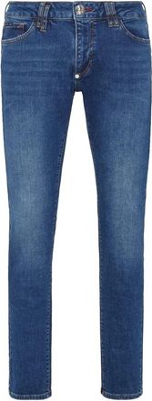 Philipp Plein Homme, Jeans, Bleu, Taille: W40 Jeans slim