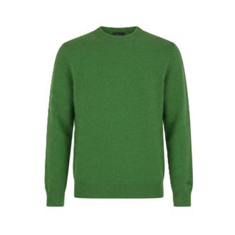 MC2 Saint Barth Pull &agrave; col rond - Homme - Pulls - Vert - Taille: XL