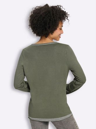 Heine Strickpullover Pullover Langarm Jersey