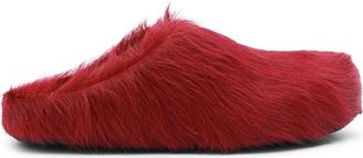 Marni Homme, Chaussures, Rouge, Taille: 45 EU Fussbett Clogs