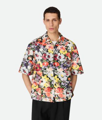 Bottega Veneta Chemise En Cuir Imprim&eacute; - Bottega Veneta