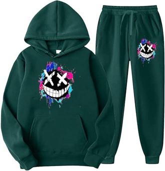 Generic Survetement De Luxe Ensemble Surv&ecirc;Tement Kaki Homme Survetement 4XL Jogging Nylon Homme Survette A La Mode Jogging Gris Pas Cher Survetement Homme 202