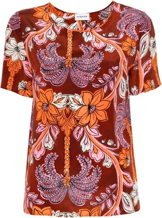 P.A.R.O.S.H. Stylish Blouse Collection - - Blouses & Shirts - Damen - Mehrfarbig - L