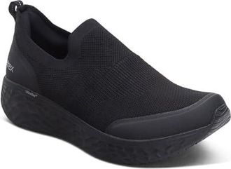 Aetrex Dash Arch Support Chaussures sans lacets, Noir, 44 EU