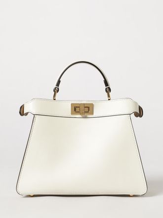Fendi Mini sac &agrave; main Peekaboo ISeeU en cuir de veau lisse