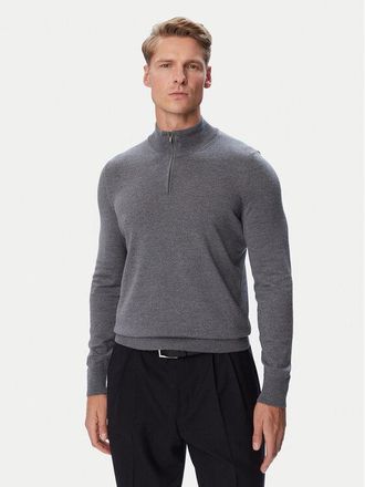HUGO BOSS Pullover H-Ebenji 50565499 Grau Regular Fit