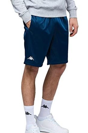 Kappa Deutschland Jevedes Men Shorts, Robe Bleue, S Homme