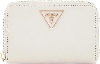 Guess Femme, Accessoires, Blanc, Taille: ONE Size Portefeuille Blanc Laurel pour Femmes
