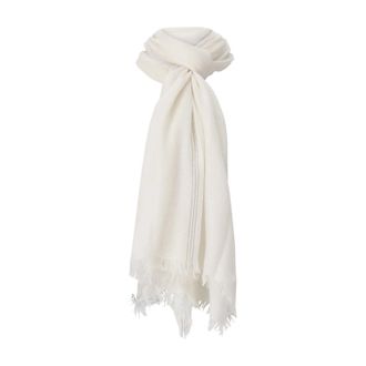 Faliero Sarti T&uuml;cher & Schals - Schal Katy mit Schmucksteinen - Gr. unisize - in Creme - f&uuml;r Damen