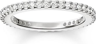 Thomas Sabo Thomas Sabo Damen-Ring Sterling Silver 925 Silber Zirkonia wei&szlig; Gr. 52 (16.6) - TR1980-051-14-52
