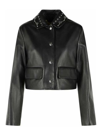 Marni Lederjacke - Schwarz