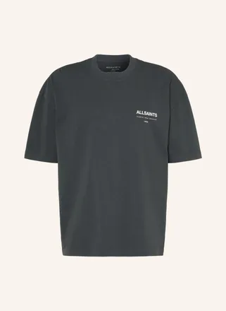 AllSaints Allsaints Oversized-Shirt Backstage grau
