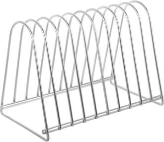 BESTONZON Pr&auml;sentationsst&auml;nder F&uuml;r Schallplatten Plattenst&auml;nder Vinyl-schallplattendisplay Bauernhaus-serviettenhalter Aktenhalter Serviettenhalter Aus Holz Ros