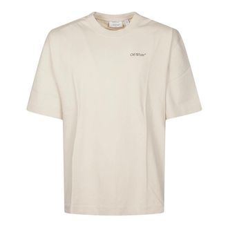 Off-white Half Arrow Skate T-Shirt - - Tops - Herren - Beige - XS