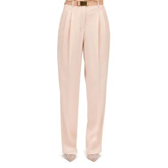 Max Mara Femme, Pantalons, Beige, Taille: 38 FR Pantalon Neottia Cady