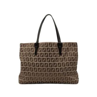 Fendi Sac cabas vintage Pre-owned - Femme - Pre-owned - Brun - Taille: ONE Size