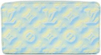 Louis Vuitton Portefeuille Long Zippy Monogram Empreinte &eacute;dition limit&eacute;e Pre-owned - Femme - Pre-owned - Vert - Taille: ONE Size