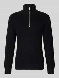 Mc Neal Strickpullover mit Troyer-Kragen