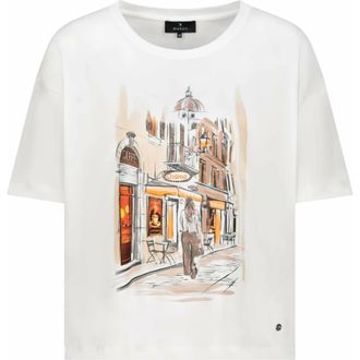 Monari Bedrucktes T-Shirt - - Tops - Damen - Mehrfarbig - 2XL