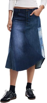 Desigual FAL_Patch CL, 5053 Denim MEDIUM WASH, XL