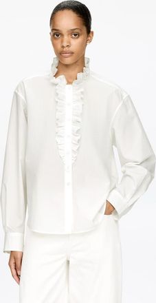 Arket R&uuml;schenbluse -Wei&szlig;