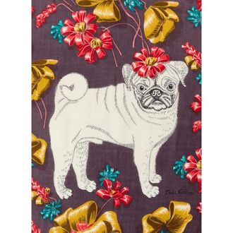 Inou&iuml;toosh Foulard &agrave; imprim&eacute; en laine