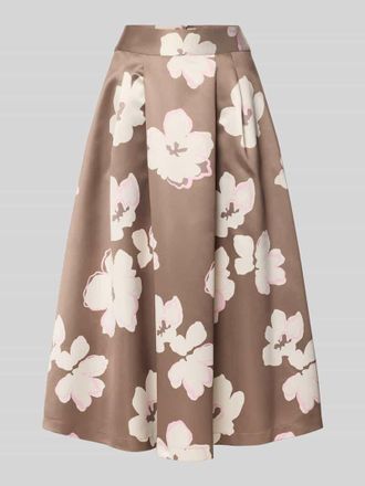 s.Oliver Black Label Midi-Rock aus Satin