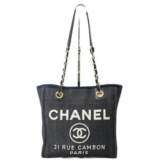 Chanel Pre-owned Tote Bag - - Pre-owned - Damen - Blau - ONE SIZE
