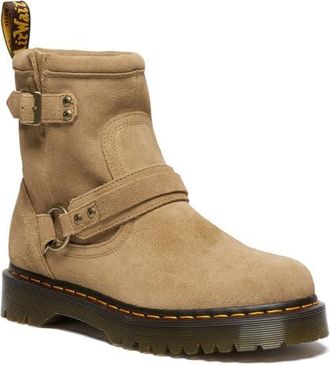 Dr. Martens Anistone Harness Bottes de moto unisexes pour adulte, Marron (Savannah Tan), 36 EU