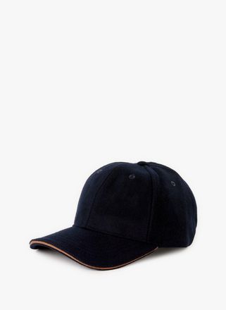 Hackett Casquette unie &agrave; visi&egrave;re incurv&eacute;e